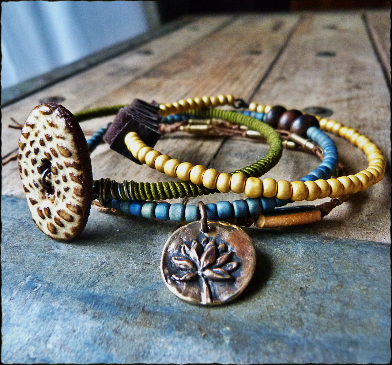 Wrapped, Stacked & Layered Bracelets Blog Hop