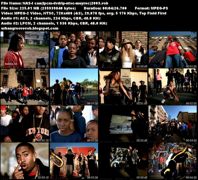 Urban Groove Vob Collection: Nas - I Can (2003)
