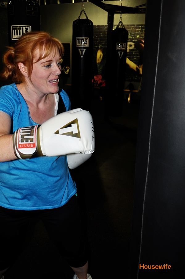 Boxing Like A Rockstar- Title Boxing Club in Utah - Housewife Eclectic