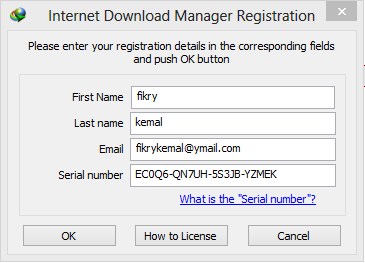 Cara Registrasi IDM Gratis: Cara Registrasi IDM dengan serial number palsu