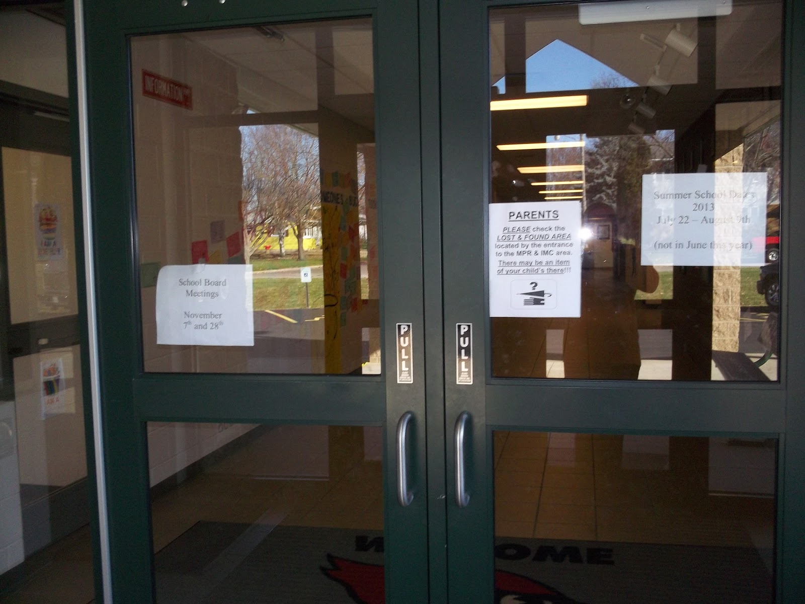 Cashton Elementary: The New Normal for School Entrances?
