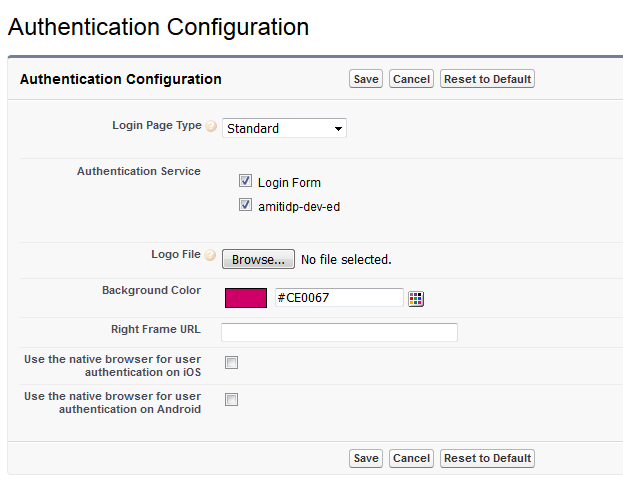 Amit Salesforce | Salesforce Tutorial: Single Sign on Between Two ...