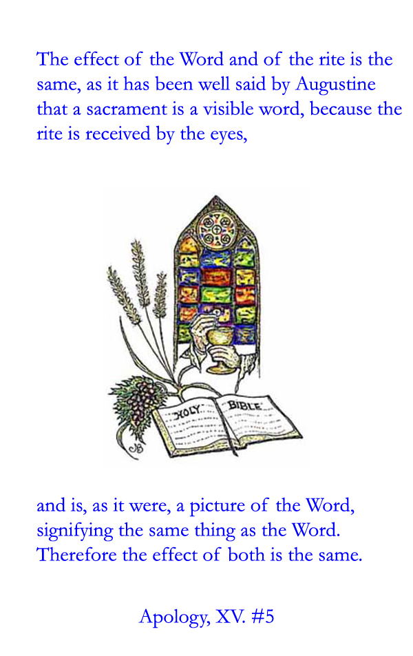 Ichabod, The Glory Has Departed: Sacraments - The Visible Word