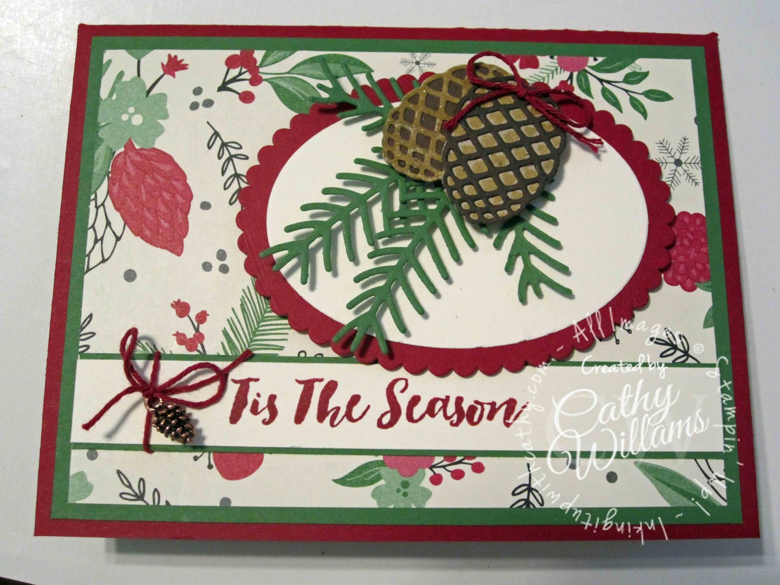 Inking It Up With Cathy: Cool Double Gate Fold Card...