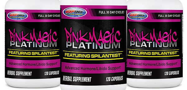 SUPLEMENTOS DEPORTIVOS: PINK MAGIC PLATINUM 120 CAPSULAS