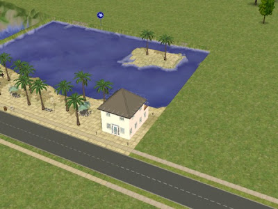 Black Dahlia sims 2: Beach paradise sims 2 home