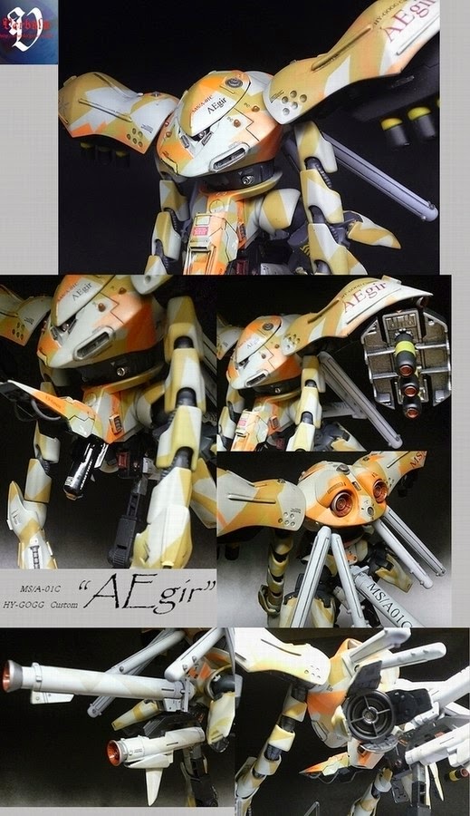 Custom Build: 1/144 MS/A-01C HY-GOGG Custom "AEgir"