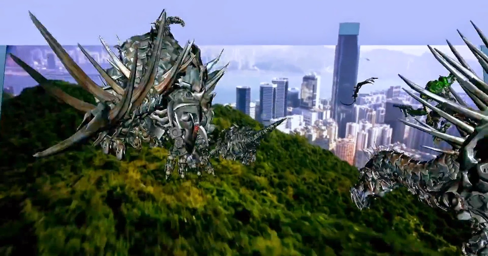 Transformers: Age of Extinction VFX breakdown Creation Of The Dinobots ...