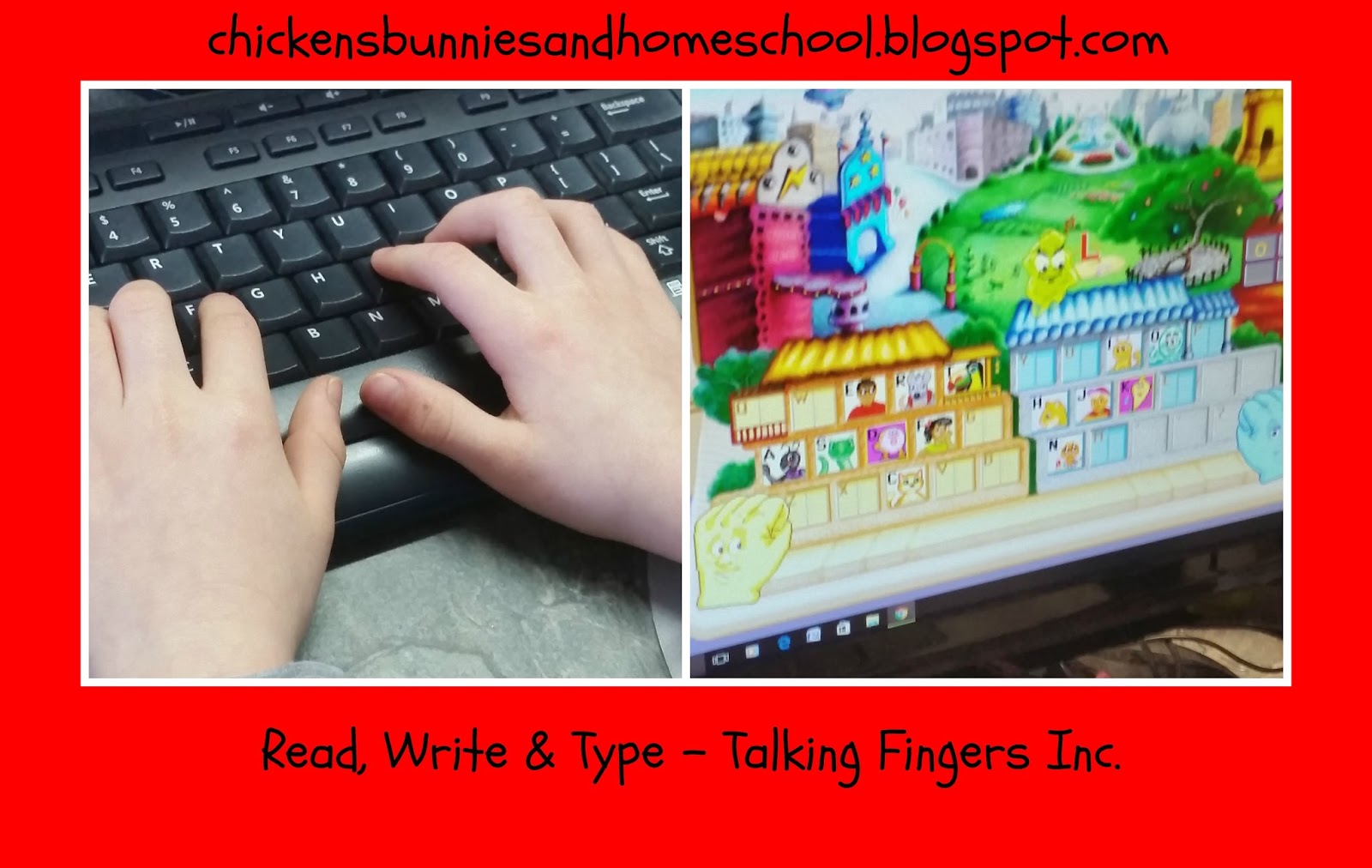 Talking Fingers Inc. Read, Write & Type {TOS REVIEW}