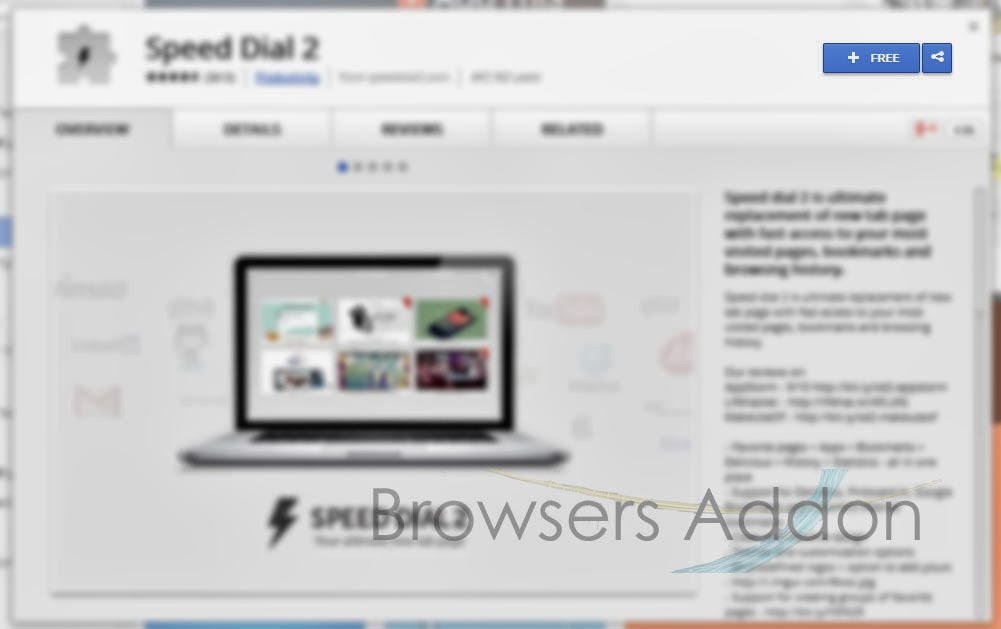 Browsers Addon: Speed dial 2, Simple, Elegant Speed Dial Extension You ...