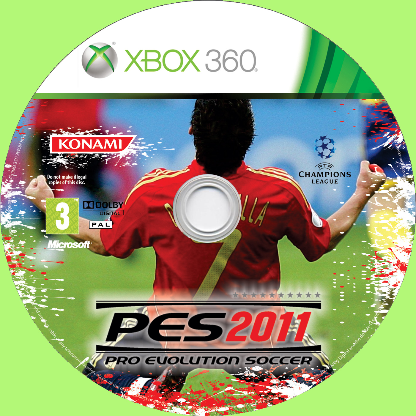 ULTIMATE CAPAS: PES - Pro Evolution Soccer 2011 - Capa + Label