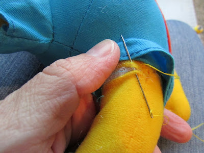 Create Kids Couture: How to Repair a Stuffed Animal with Needle and Thread