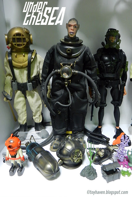 toyhaven: Under the Sea and all that jazz - 1/6th scale divers, sharks ...