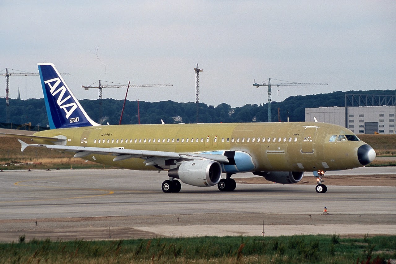 Airbus Hamburg Finkenwerder News: A320-211, United Nigeria Airlines, JY ...