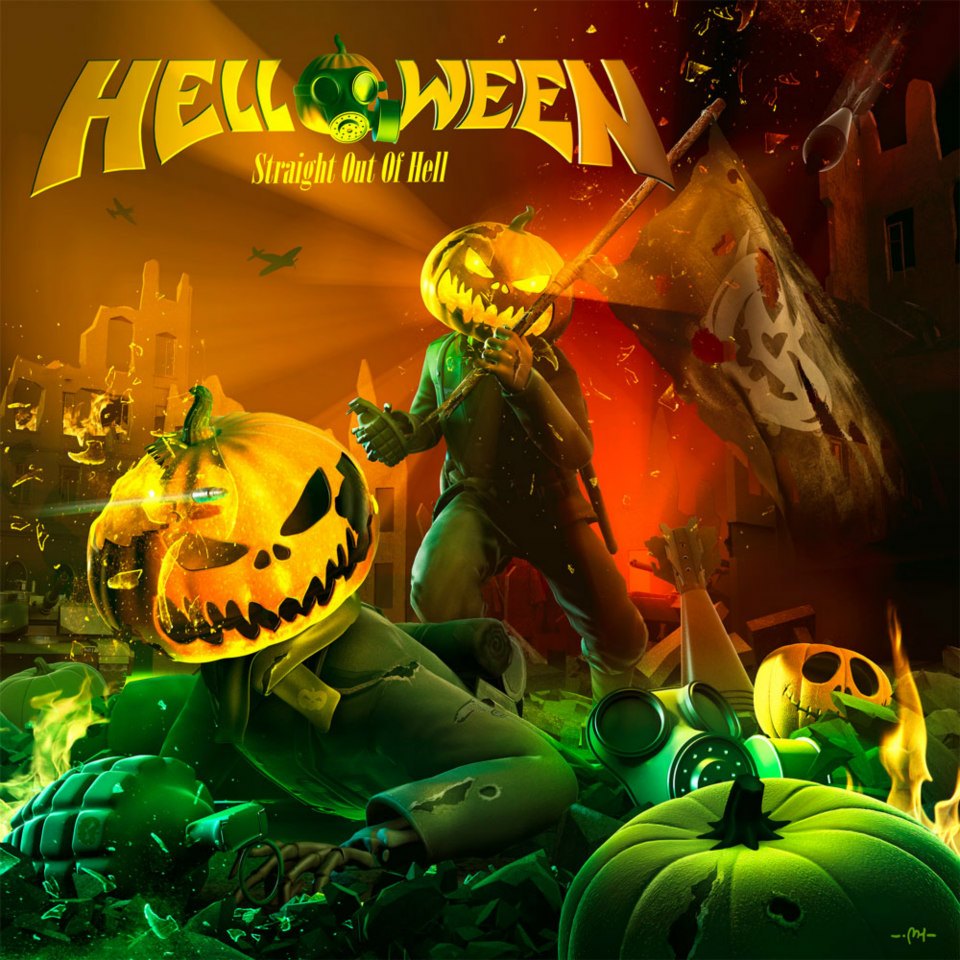 HERZ DOOM METAL: HELLOWEEN: Tema de su nuevo álbum Straight Out Of Hell