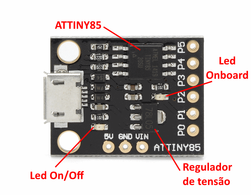 Como Programar A Digispark Attiny85 Com Ide Arduino Arduino E Cia