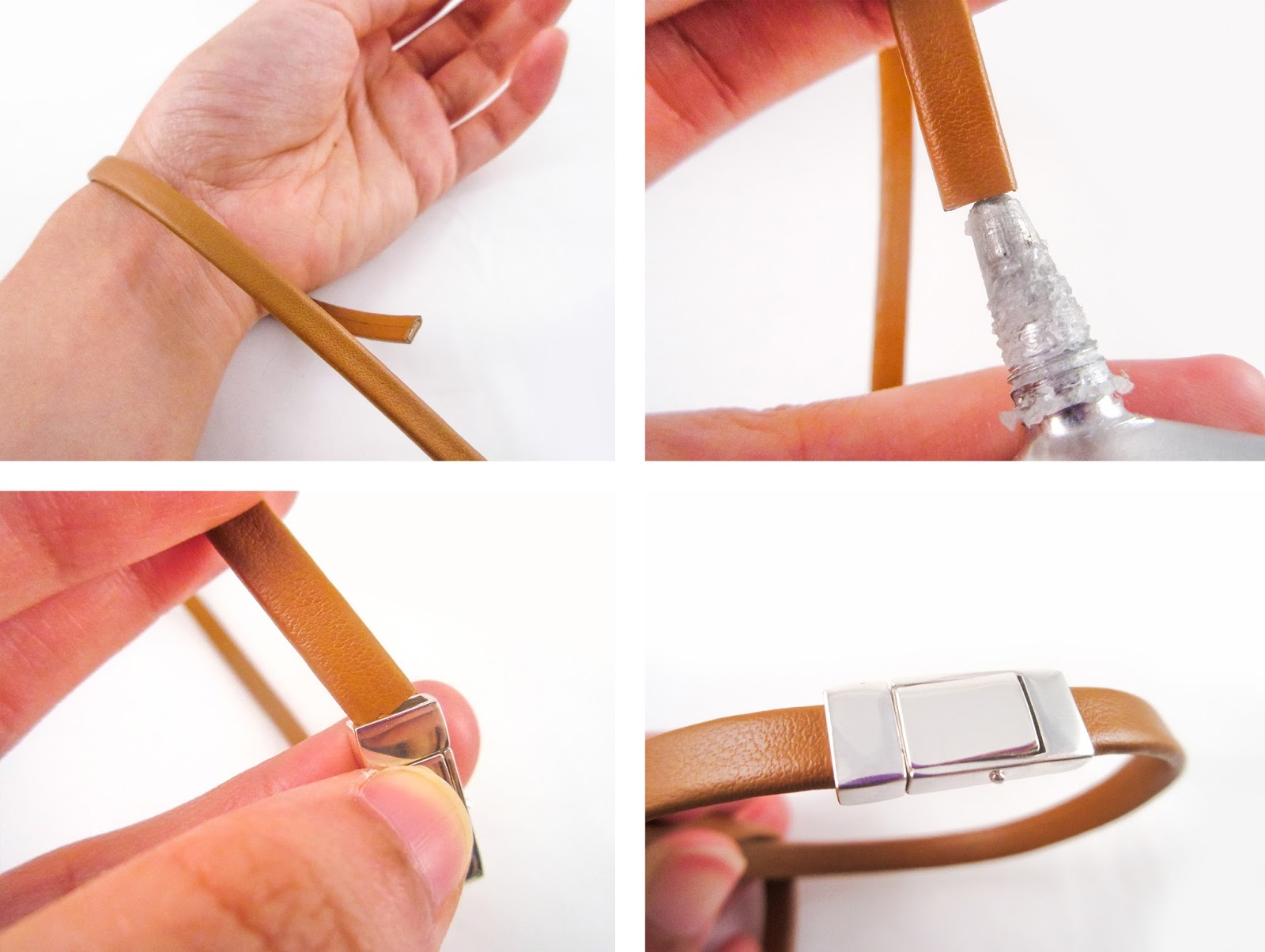 Cafe Craftea: DIY | Leather Bracelets