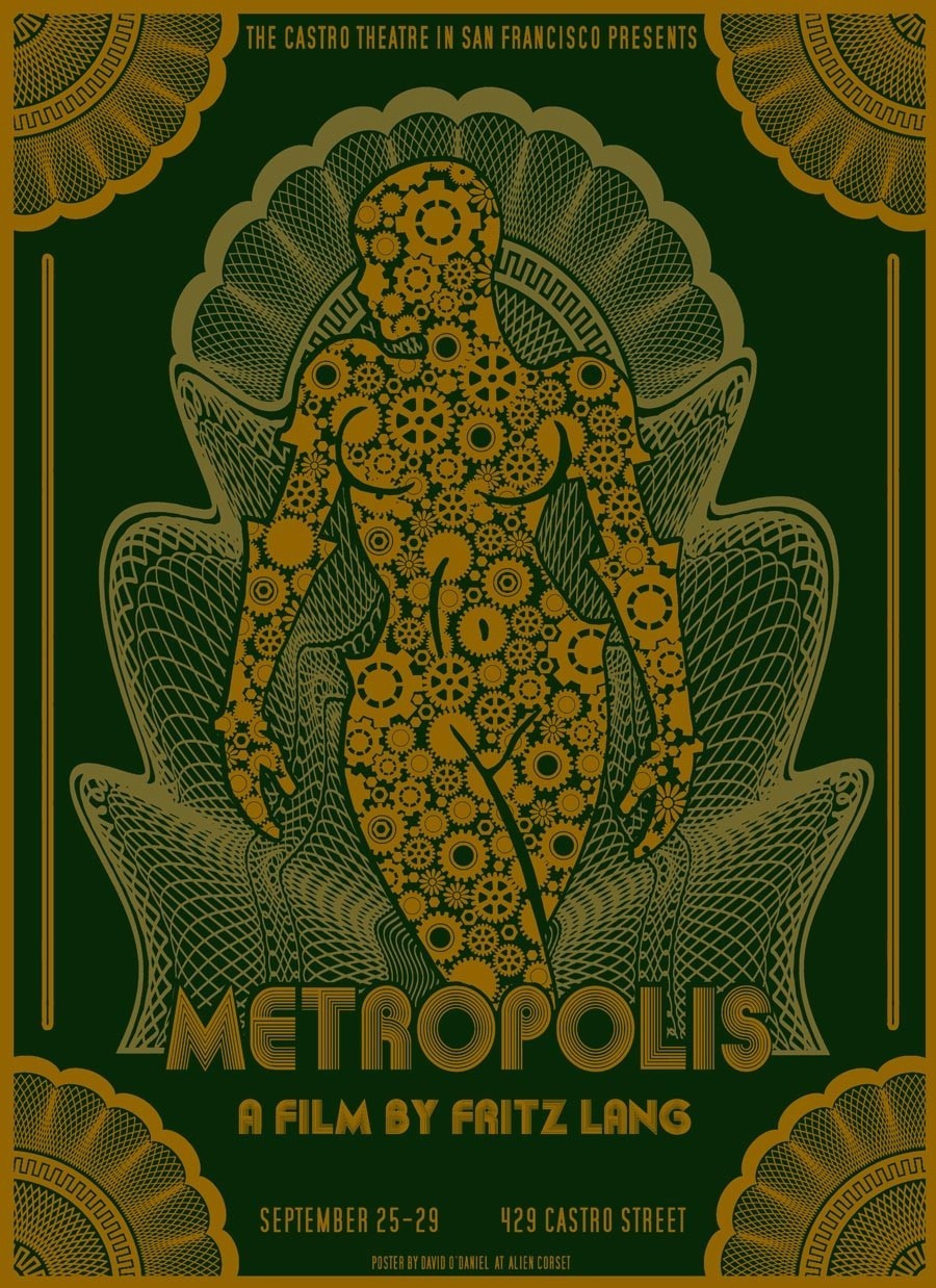 The Geeky Nerfherder: Movie Poster Art: Metropolis (1927)