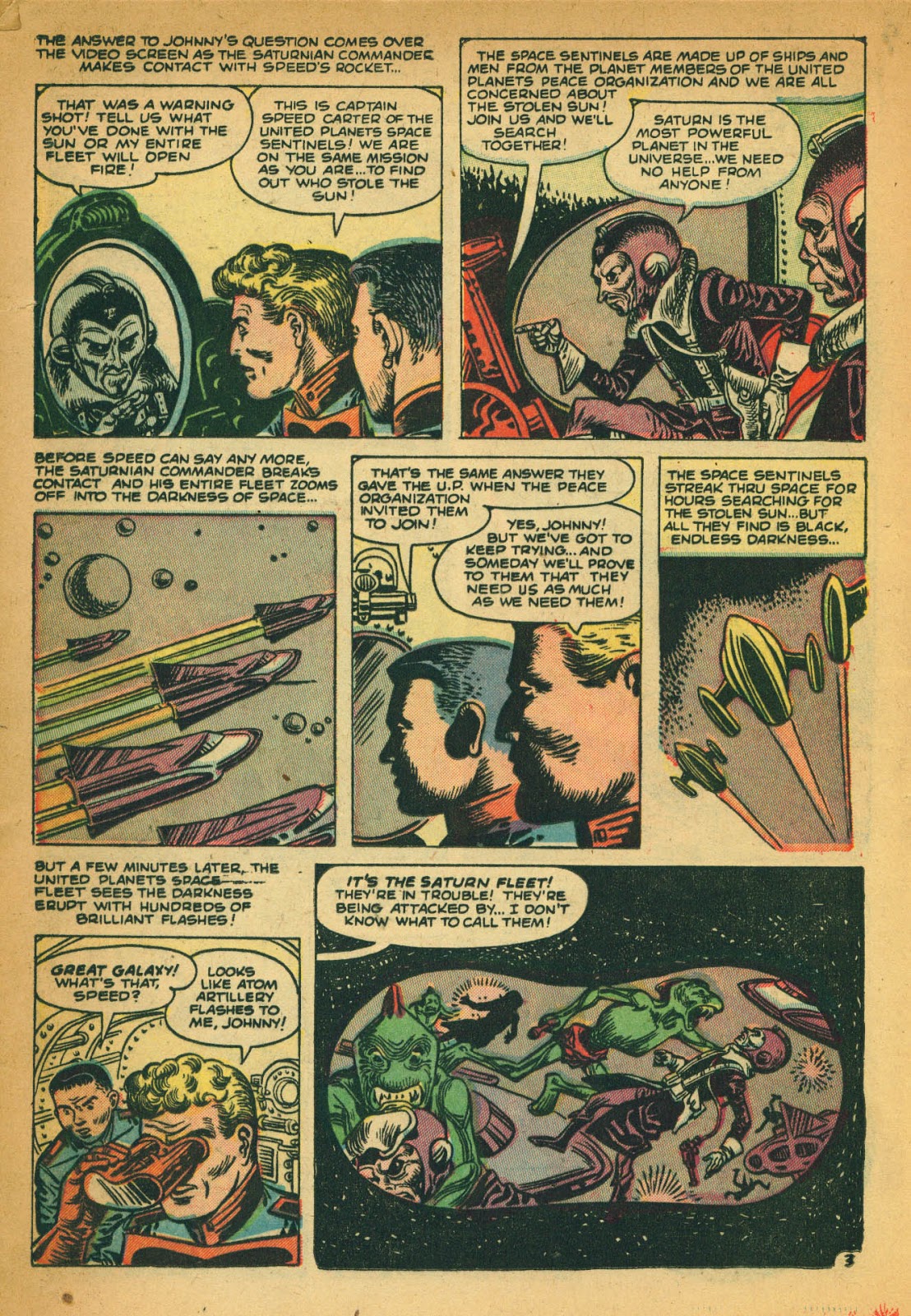 Last of the Spinner Rack Junkies: Speed Carter SPACEMAN by Joe Maneely 1953