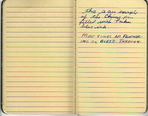 Fountain Pens & Typewriters: A Fountain Pen, Ink and a Notebook