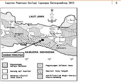 GEOLOGI REGIONAL KARANGSAMBUNG KEBUMEN - Belajar Geologi