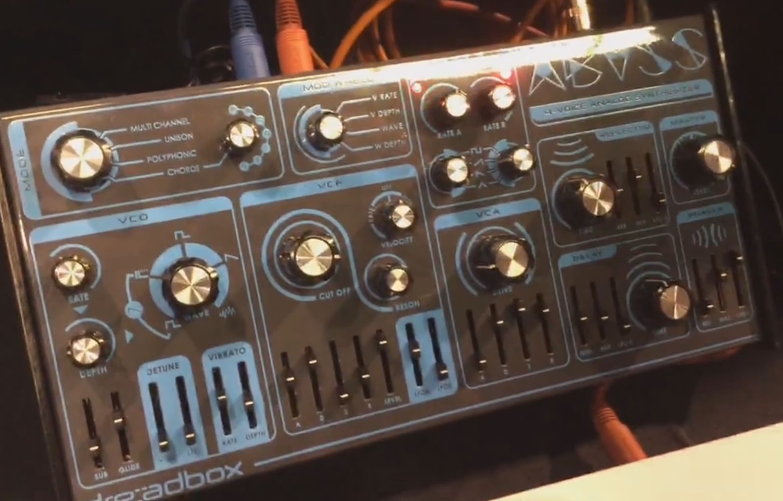 MATRIXSYNTH: NAMM 2017: New Dreadbox ABYSS Polyphonic Analog Synthesizer