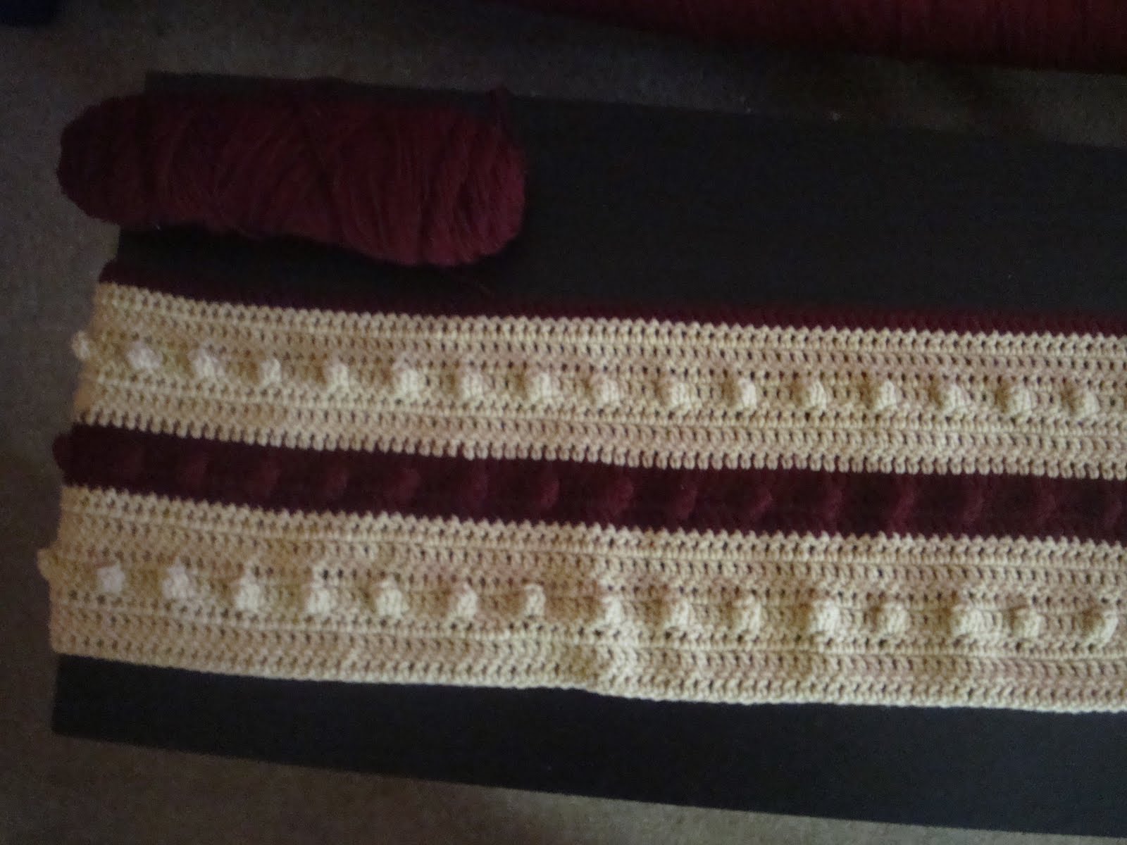Crochet Crazy Mama: Popcorn Throw Blanket