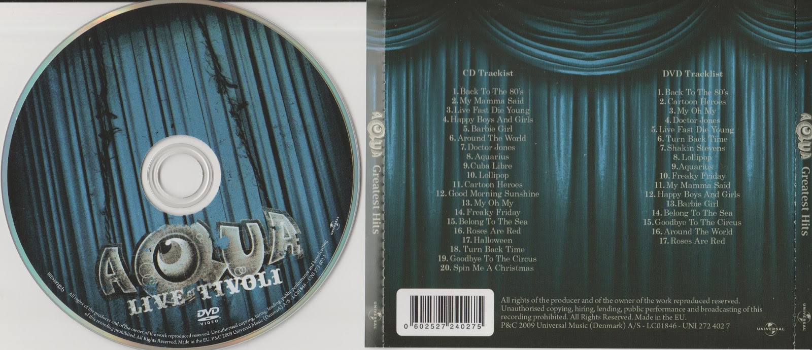 AQUA – GREATEST HITS (SPECIAL EDITION CD + DVD) – Blog di Stefano Fiorucci