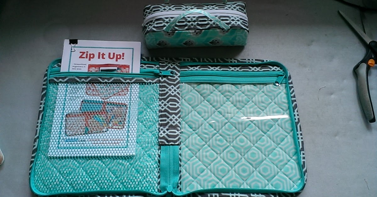 Quilt, Knit, Run, Sew: Zip it up Pattern by Annie's.