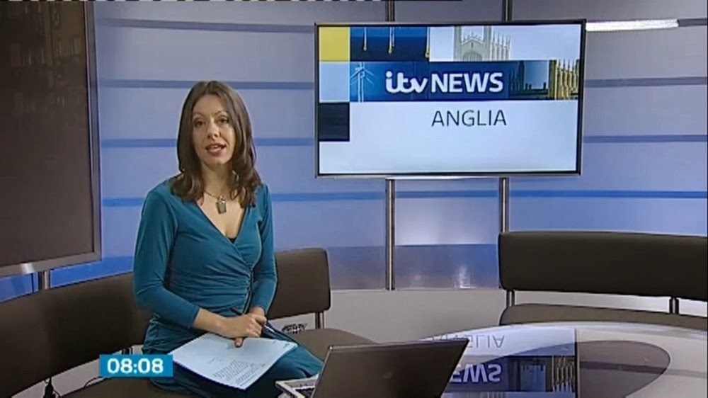 UK Regional News Caps: Tanya Mercer - ITV Anglia