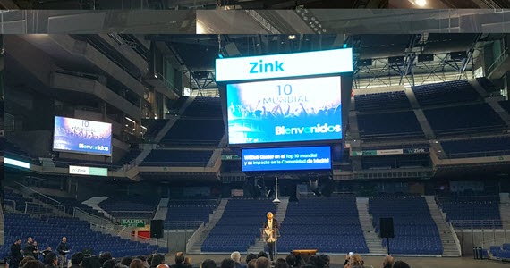 El Wizink Center acogió más de 156 eventos en 2017, con 1.415.000 ...