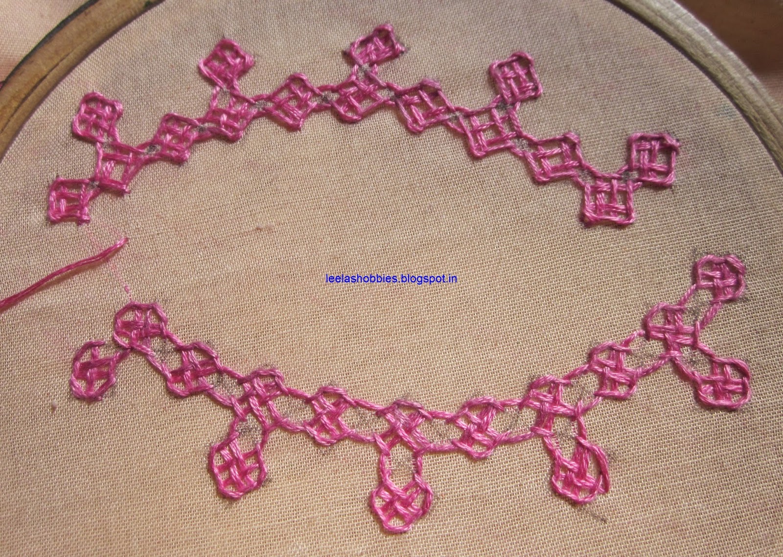 leelas hobbies: Round Kutch Work