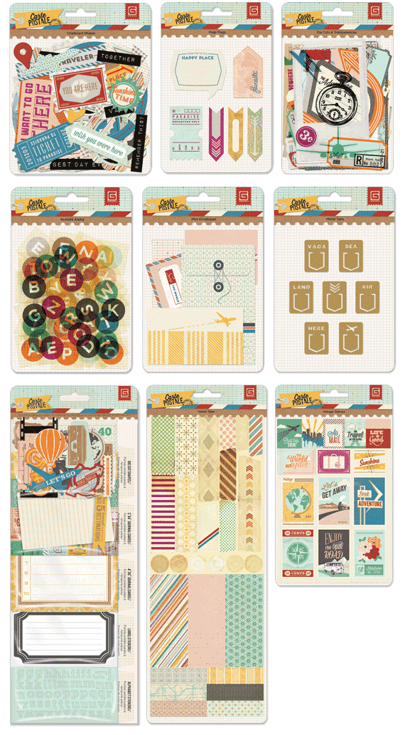 Charmed Cards and Crafts the Blog: Basic Grey Carte Postale