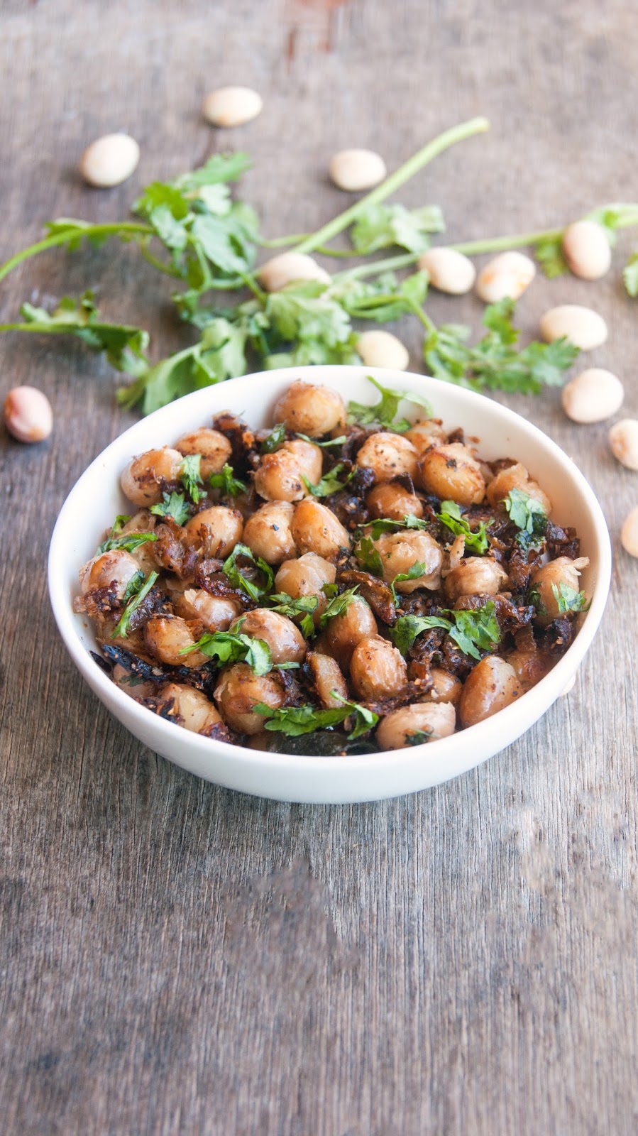 Always Hungry: Butter Beans with caramelized onions and black peppercorns