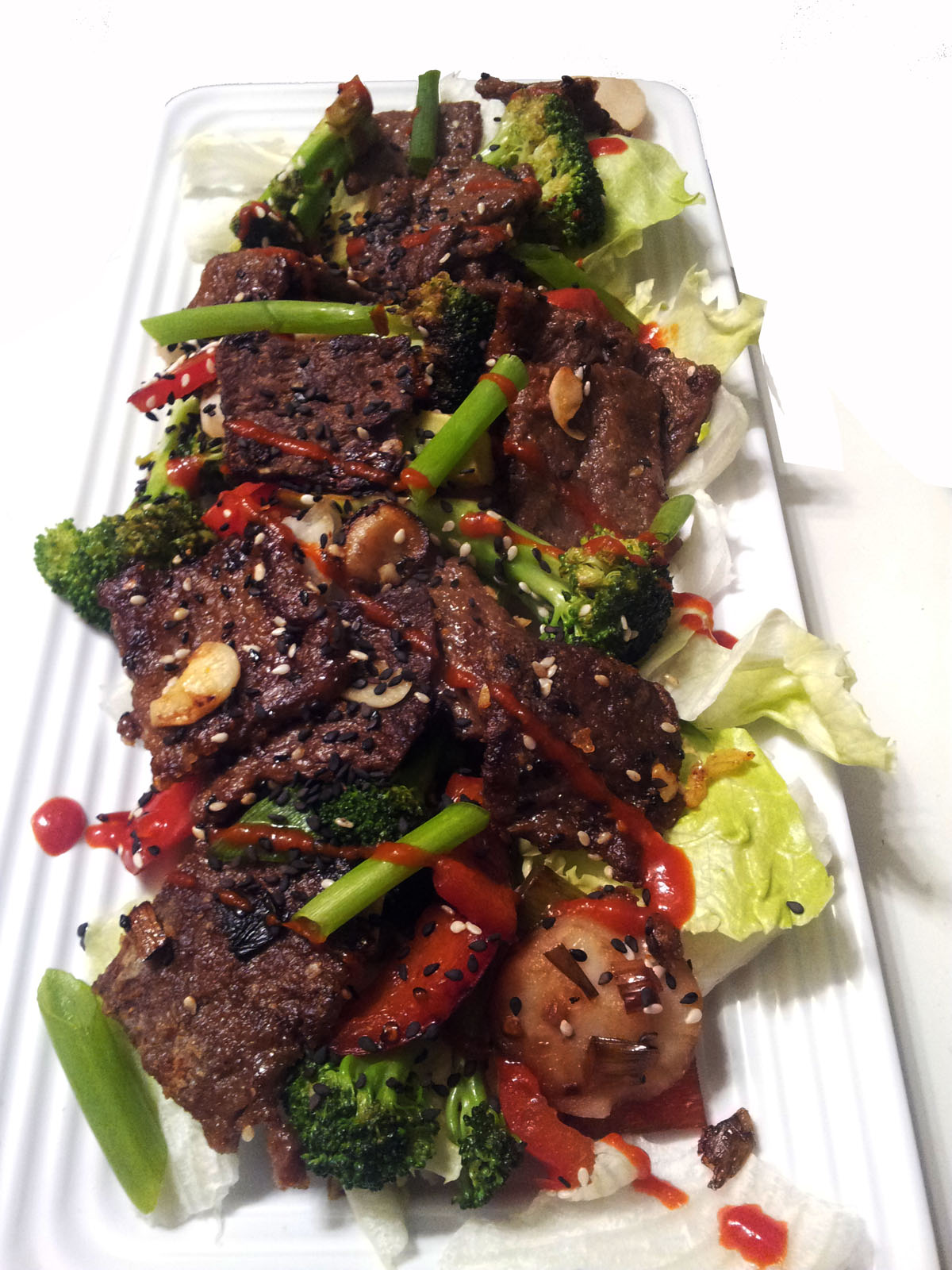 A Profound Hatred of Meat: Spicy Sesame Beef