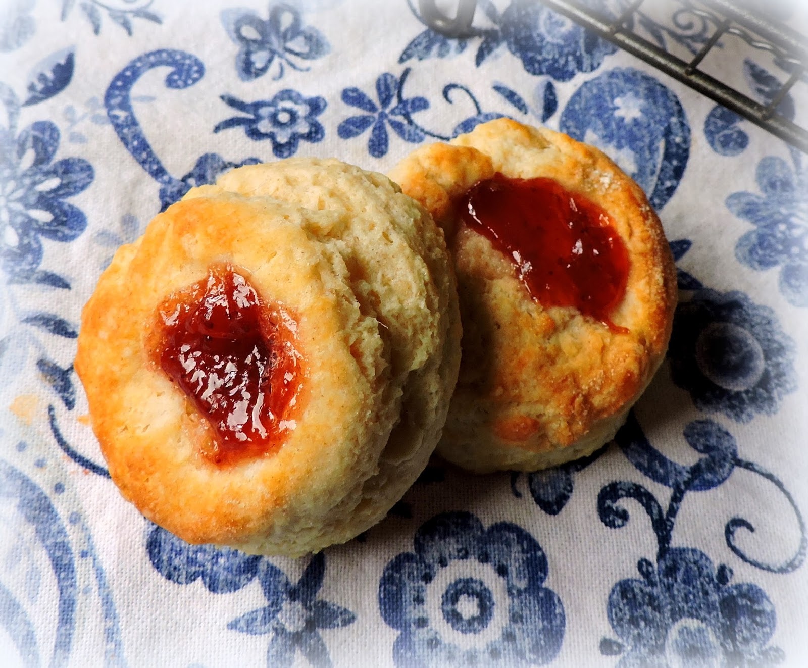 Jam Filled Buns | The English Kitchen