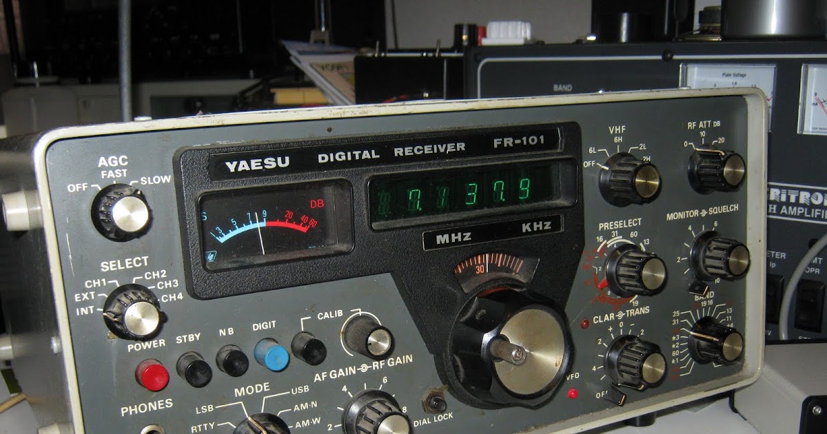 PA1PXL Amateurradio Techstuff: Yaesu FR-101D receiver (part 1 / deel 1)