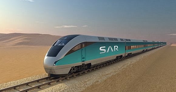 First Saudi Railway Company train arrives in Hail