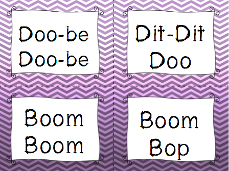 Treble in the Classroom: Scat Cards: Introducing Jazz to Elementary ...