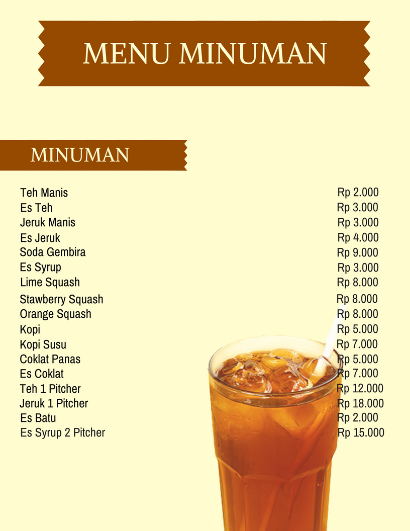 Daftar Menu Restoran Laut Jawa | Restoran Laut Jawa