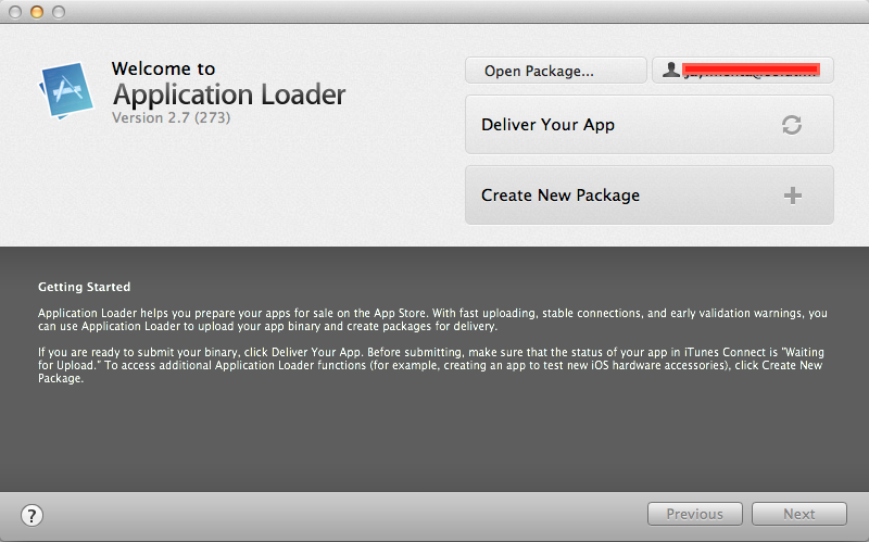 Apple application loader to validate archive - sinclockq