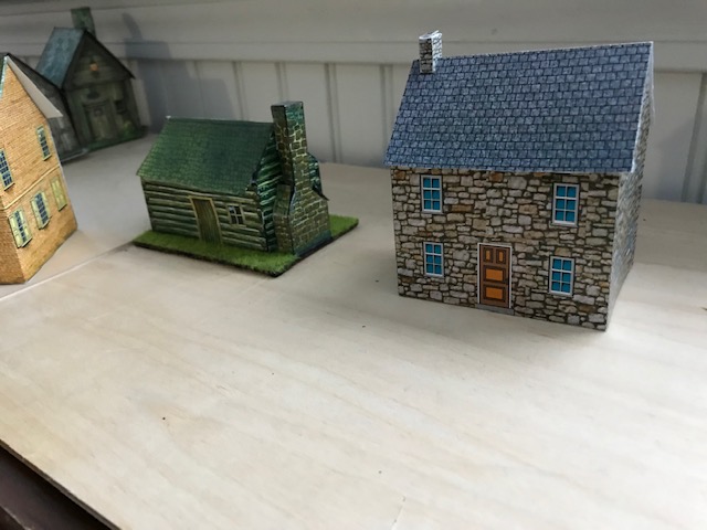 My Brave Fusiliers!: More Paper buildings