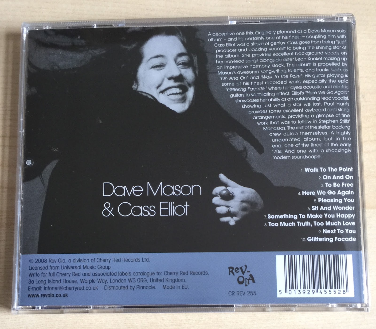 Sounds Good, Looks Good...: "Dave Mason & Cass Elliot" by DAVE MASON ...