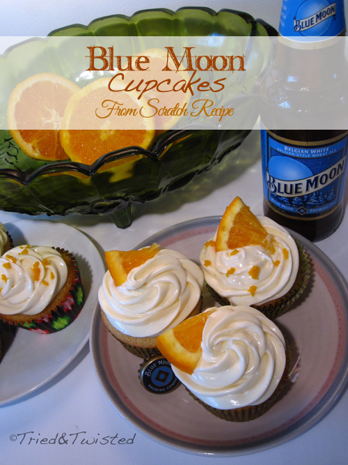Tried and Twisted: Blue Moon Cupcakes: Recipe Face-Off