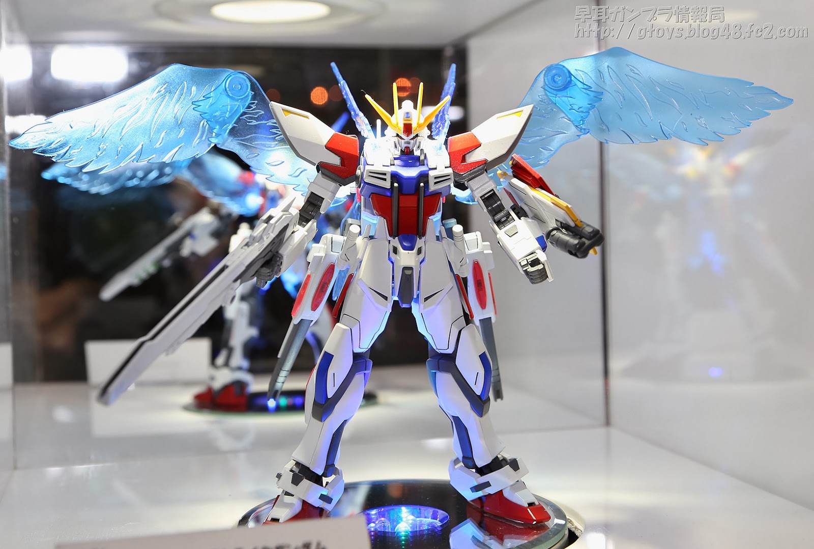HGBF 1/144 Build Strike Gundam with Plavsky Wings on Display at GunPla ...