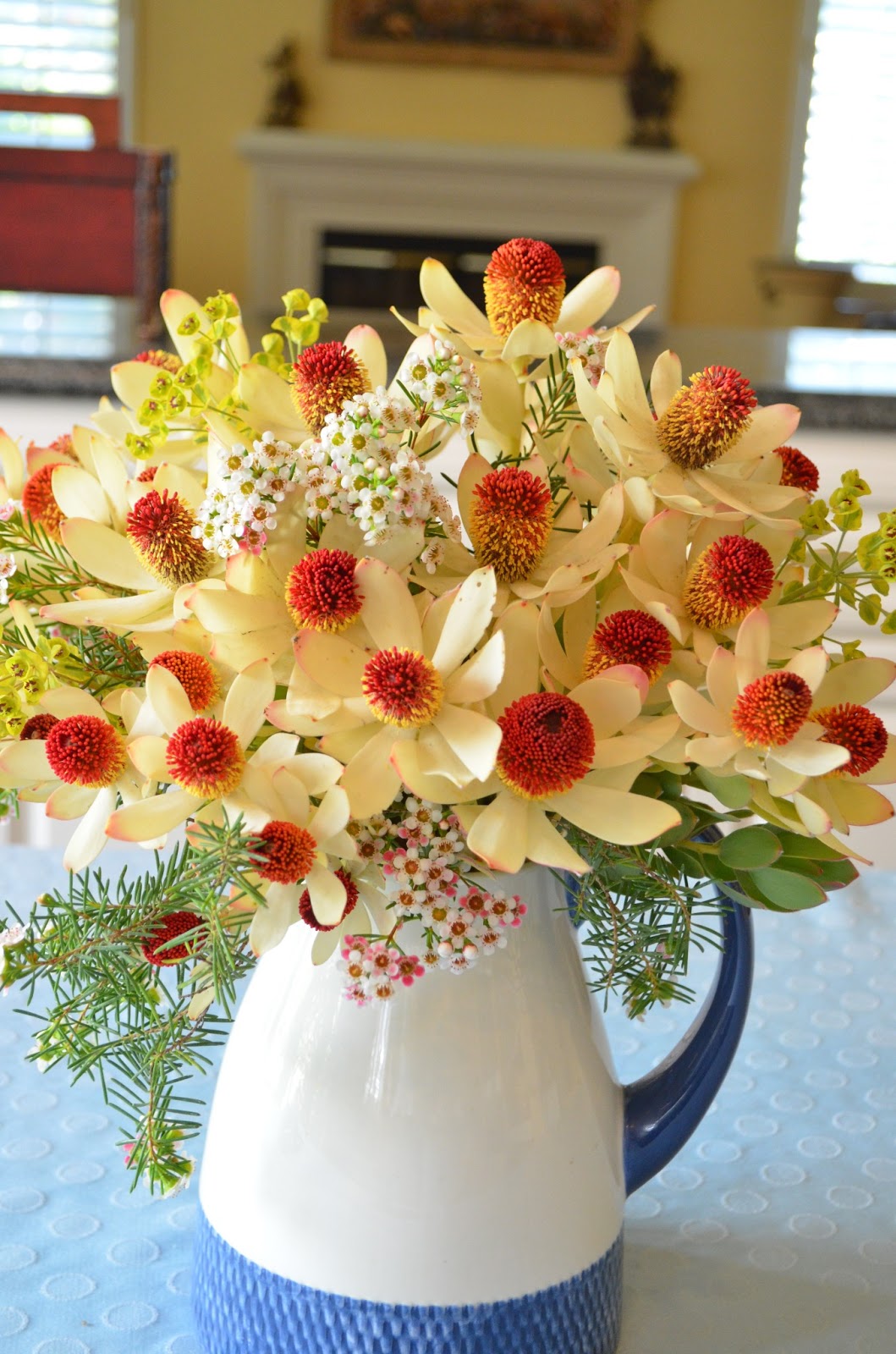 Entertaining From an Ethnic Indian Kitchen: Spring Flowers in the Garden