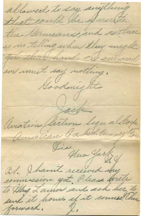 Take a Goodhart Look through Genealogy: The J.T. Fairall WWI Letters ...