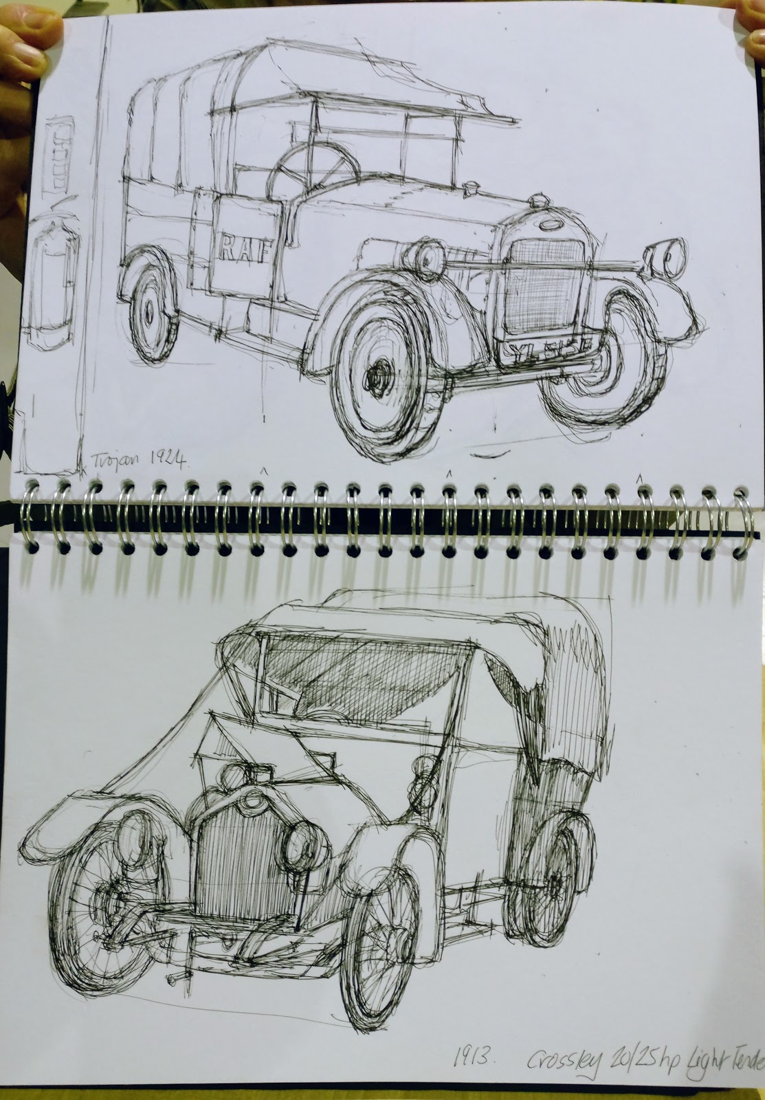 margaret-cooter: Drawing Tuesday - RAF Museum