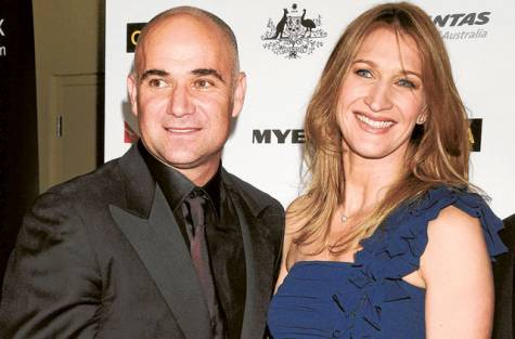 TENNIS: Andre Agassi with Wife Pics and Wallpapers