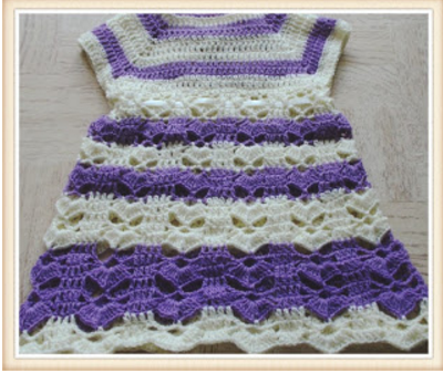 Sweet Nothings Crochet: LOVELY SHELLED GIRL’S DRESS